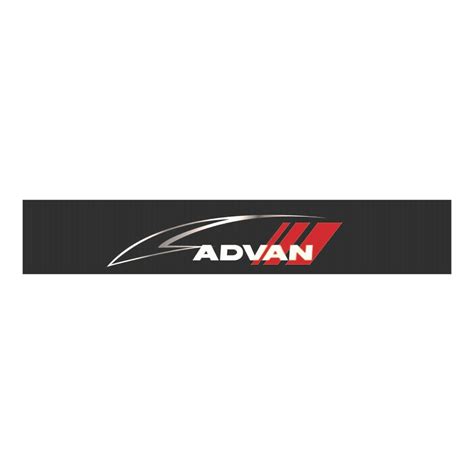 Advan Front Windshield Sticker Sticker Tampal Cermin Depan Kereta X50 Wira Saga Persona Civic