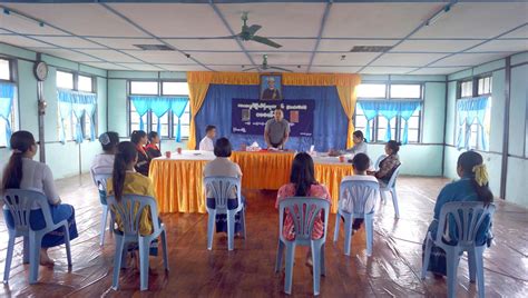 မိုင်းဆတ်မြို့၌ စာဖတ်ဝိုင်းကျင်းပ Information And Public Relations