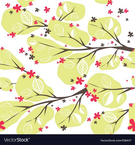 Background With Tree Royalty Free Vector Image