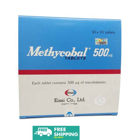 Methycobal 500ug 500 Bx Lazada