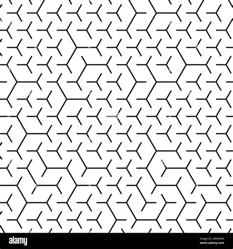 Hexagonal Maze Generative Pattern Illustration Stock Vector Image And Art