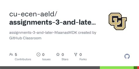 Github Cu Ecen Aeld Assignments And Later Maanasmdk Assignments