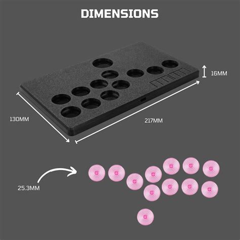 hktech flatbox pro layout custom led hitbox custom case buttons