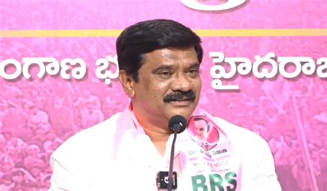 Ex Minister Vemula Prashanth Reddy Warns Bandi Sanjay Over Defamatory Remarks Against Ktr