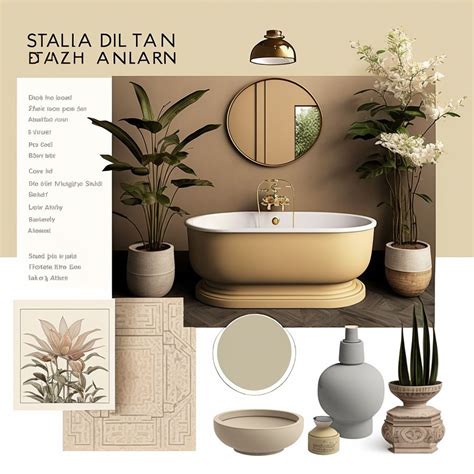 Eclectic Bohemian Bathroom Tan Beige And Ivory Bliss