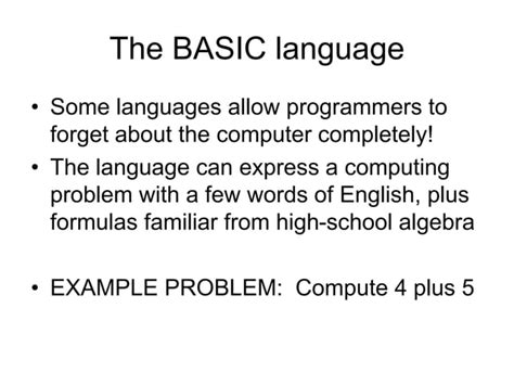 Assembly Langauge Assembly Langauge Assembly Langauge Ppt