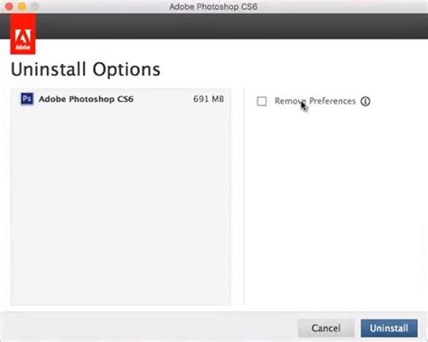 Como Desinstalar O Photoshop Cs6 Cs5 Cc No Mac