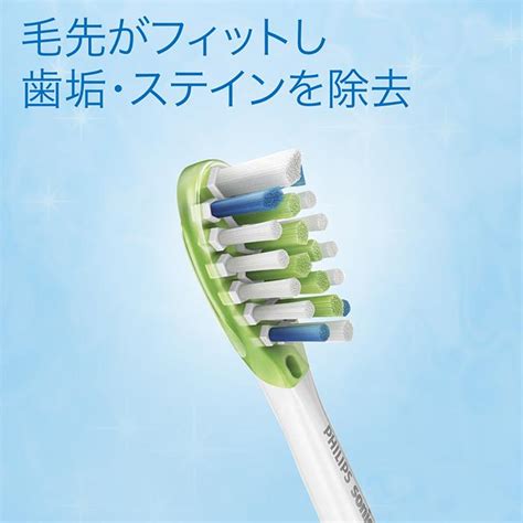 Philips フィリップス ソニッケアー プレミアムホワイト替えブラシ Hx906367 Hx906396 ホワイト ブラック 3本組
