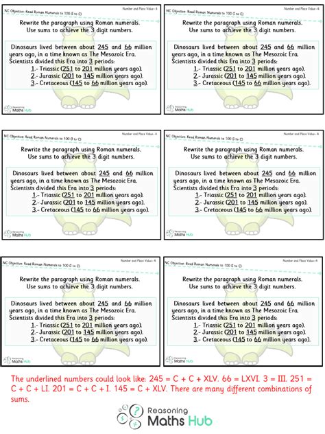 Read Roman Numerals To 100 I To C 6 Reasoning Maths Year 4