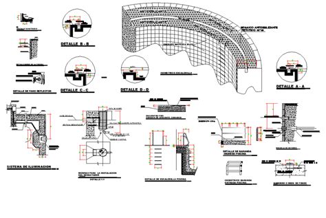 Building Structural Section Plan Autocad File