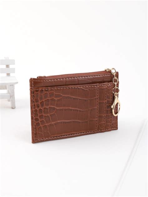 Quicksilver Croc Embossed Mini Envelope Wallet Artofit