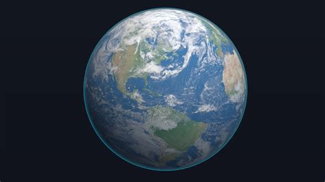 Earth 16k Model Turbosquid 2124662