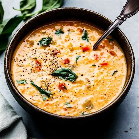 Creamy Italian Quinoa Soup A Delicious Soup Recipe Tasty Delice