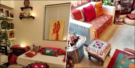 Indian Ethnic Living Room Interiors Living Room Home Decorating