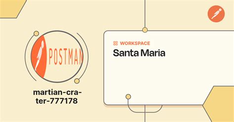 Santa Maria Postman Api Network