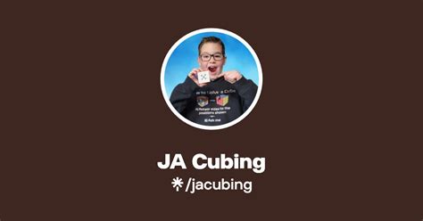 Ja Cubing Instagram Linktree