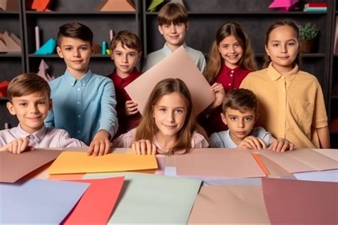 Premium Ai Image Free Photo Primary Students In Class