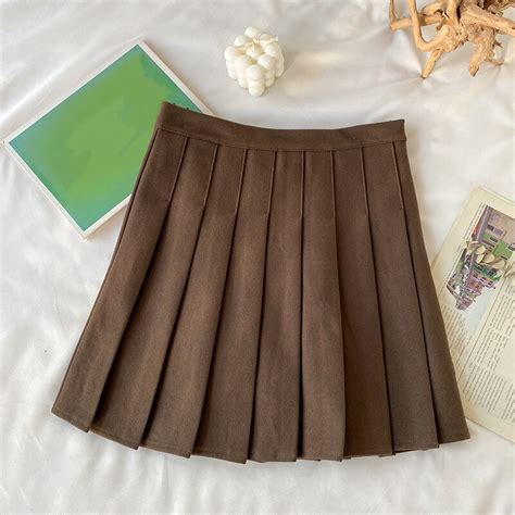 Sweet Preppy Women Mini Skirt Ladies Summer Winter Vicedeal