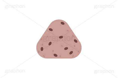 赤飯おにぎり グラフォン無料素材
