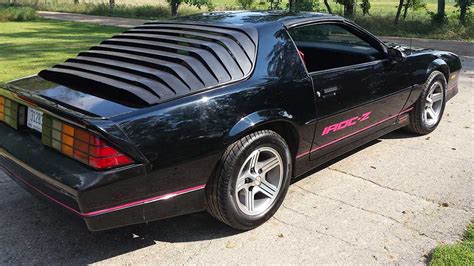 3rd Gen Black 1989 Chevrolet Camaro Iroc Z T Tops For Sale Camarocarplace