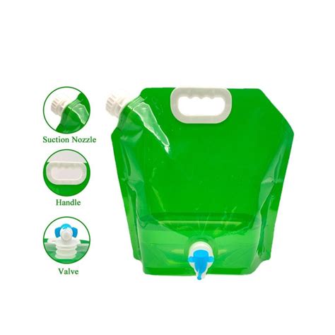 Liquid Pouch Bag With Spout2l 3l 5l Spout Pouch With Faucet Custom