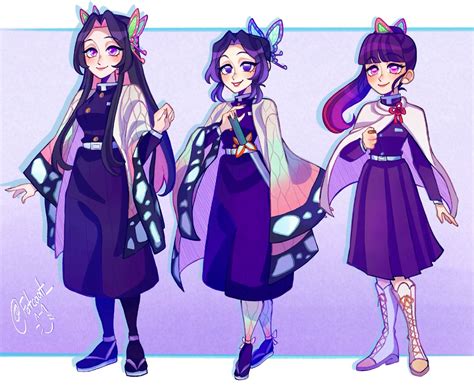 Butterfly Sisters 🦋🌷🩷 Knyfanart Fatcaat2 On Insta In 2025 Demon King Anime