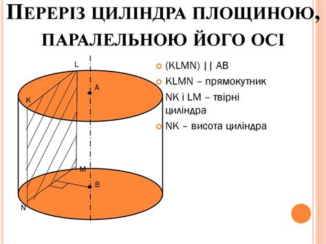 Циліндр його елементи Переріз площинами презентация онлайн