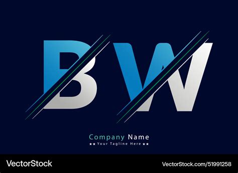 Abstract Letter Logo Design Template Royalty Free Vector