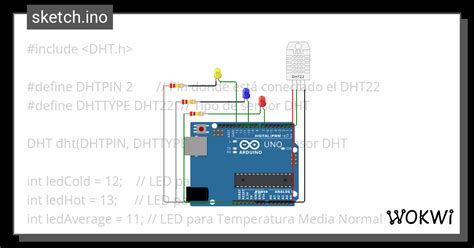 Temperatura Wokwi Esp32 Stm32 Arduino Simulator