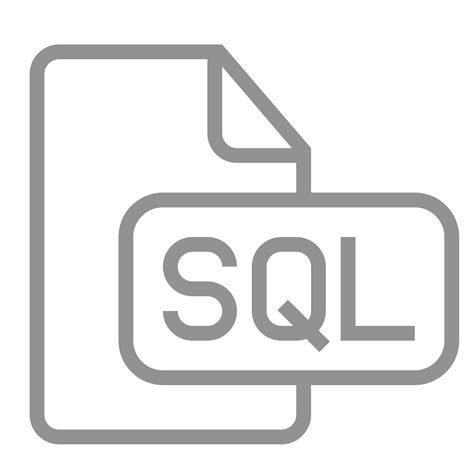 Document Sql File Icon Free Download On Iconfinder
