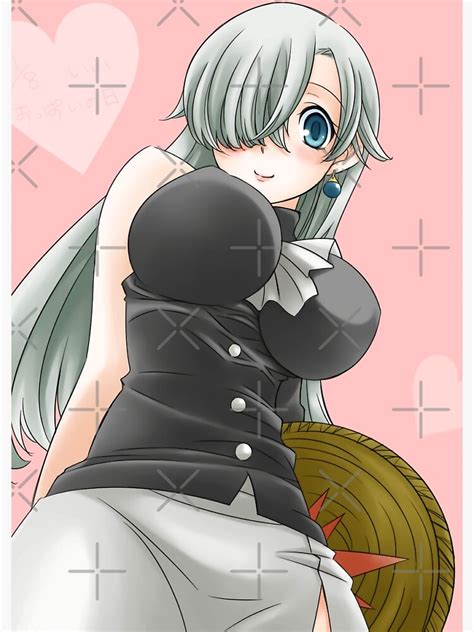 Elizabeth Liones The Seven Deadly Sins Fanart Art Print For Sale By Valekun Redbubble