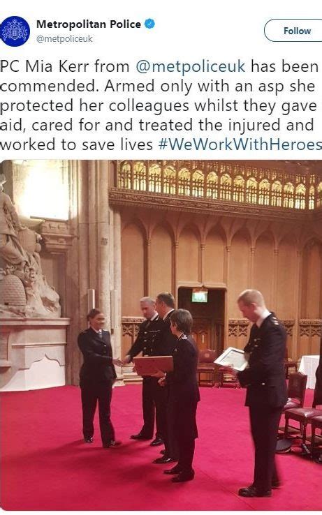 Police Officer Guarded London Bridge Terror Victim Armed With Just A