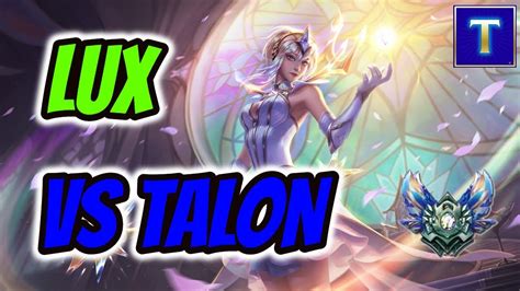 Lux Vs Talon ¡¡¡mi Skin Favorita Del Juego Tenyasha Lol Youtube