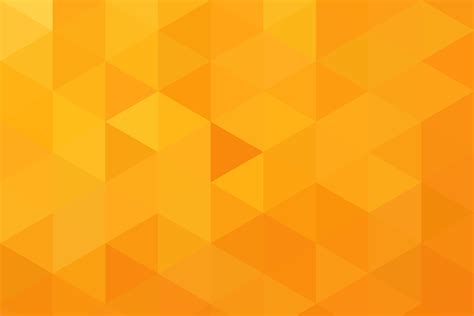 Gradient Orange Background On Triangle Pattern Geometric Abstract Pixel Background 45879566