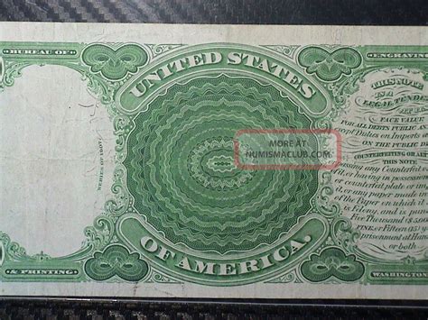 1907 5 Woodchopper Legal Tender Fr 91 Pcgs 30ppq