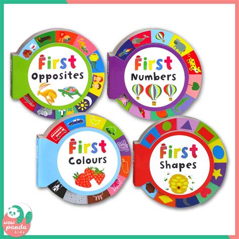 Jual First Numbers Opposites Shapes Colours Roundabout Board