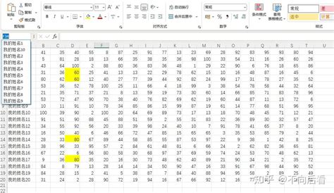 Python操作excel之createnames函数学习 知乎
