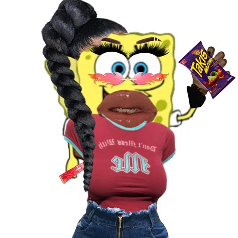 Baddie Spongebob Eyelashes Meme Spongebob Makeup Meme Bratz Jade Meme