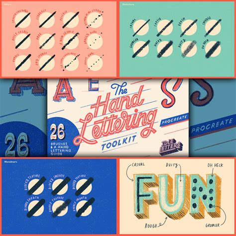 The Procreate Hand Lettering Toolkit Masterbundles