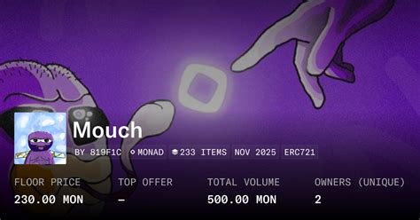 Mouch 23000 Mon Collection Opensea