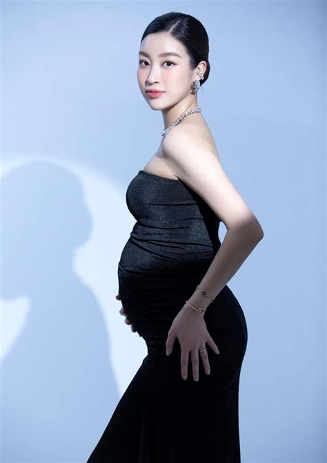 Hoa Hậu Đỗ Mỹ Linh Lần đầu Công Khai ảnh Mang Bầu