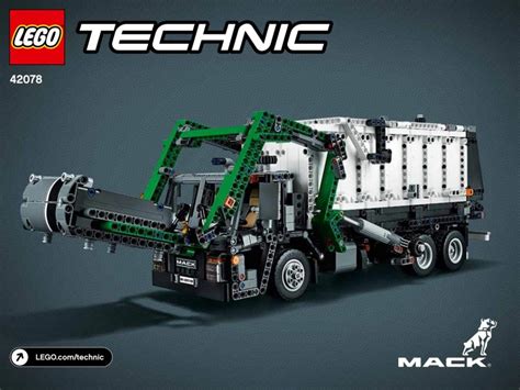 LEGO Technic Mack Anthem 42078 und Rallyeauto 42077: Anleitungen der B ...