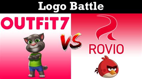 Outfit7 Vs Rovio Entertainment Logo Battle Youtube