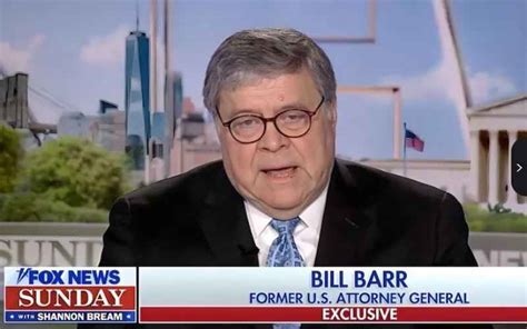 Former AG Barr Says Trump Shouldnt Testify In Criminal Hush Money Case Because He Lacks All