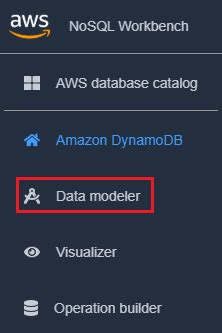 Importieren Eines Vorhandenen Datenmodells Amazon Dynamodb
