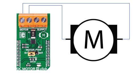 DC MOTOR 4 Click At MG Super Labs India