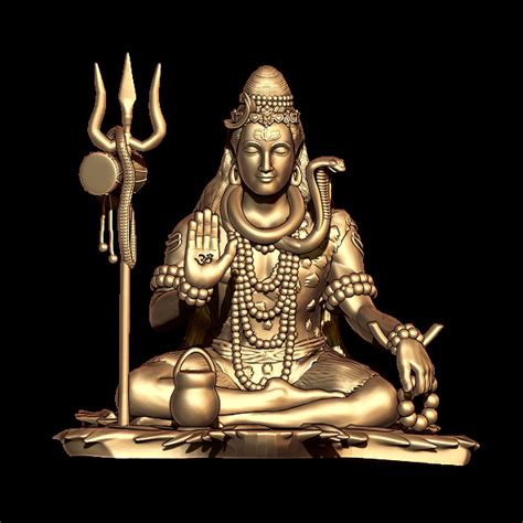 Shiv 3d Model Murti 3d Printing Cad Wala