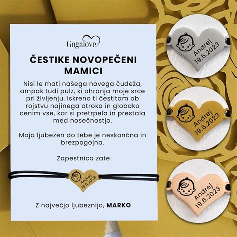 Darilo Za Novo Mamico Sin Gogashop