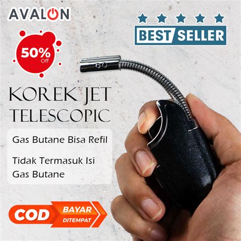 Firetric Windproof Micro Torch Jet Korek Mancis Premium Unik Torch
