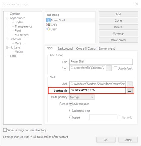 Powershell Change Default Directory Of Posh Git Windows Stack Overflow